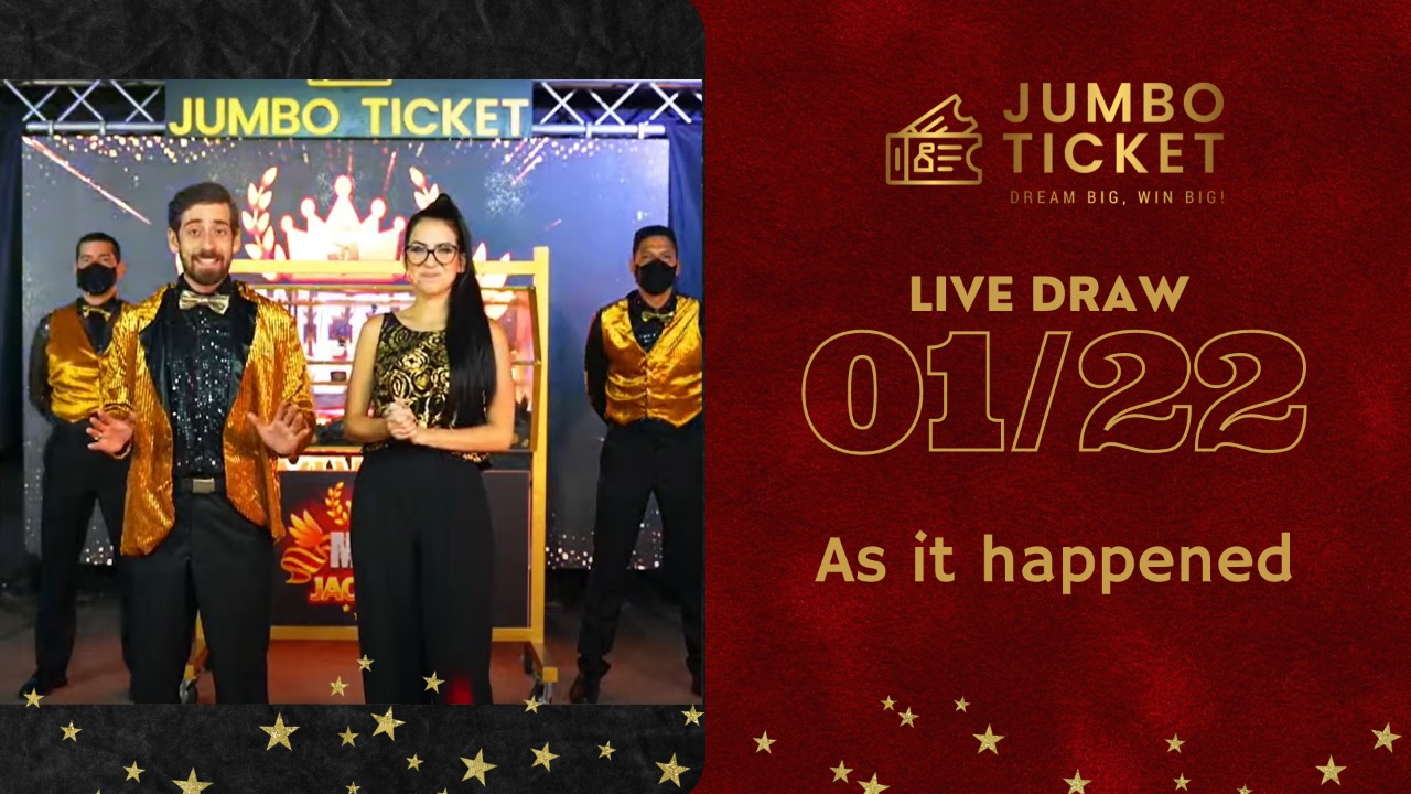 Jumbo Ticket live draw as it happened – January 5th, 2022